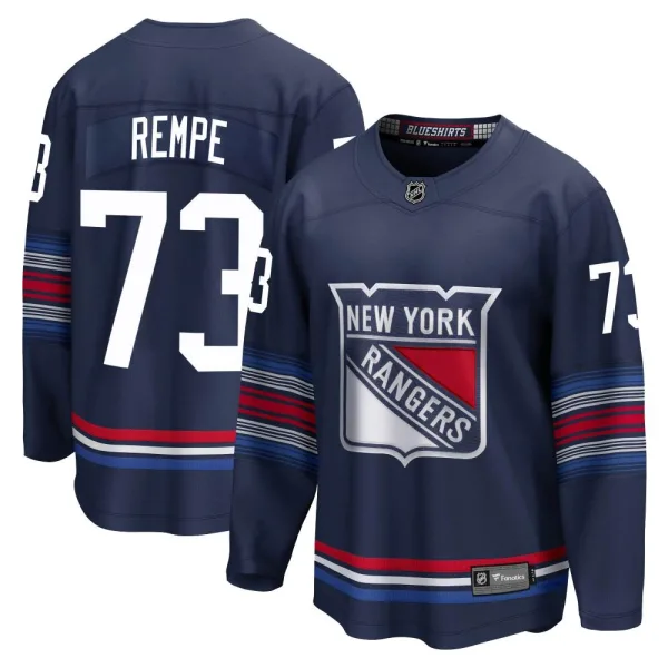 Matt Rempe Jersey, Matt Rempe New York Rangers Jerseys - Rangers Shop