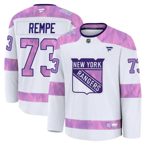 Matt Rempe Jersey, Matt Rempe New York Rangers Jerseys - Rangers Shop